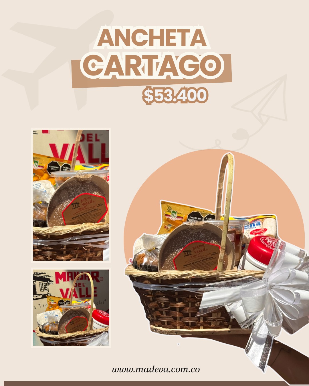 ANCHETA CARTAGO – Manjar del Valle